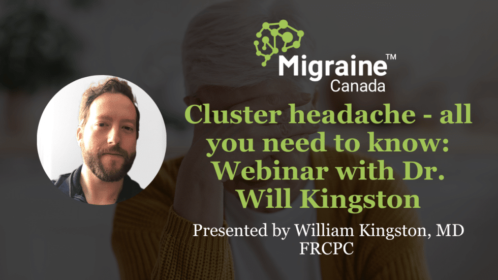 Cluster headache - All You Need to Know - Migraine Canada